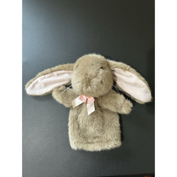 Dakin | Toys | Vintage Dakin Bunny Puppet Plush Brown Toy 993 | Poshmark